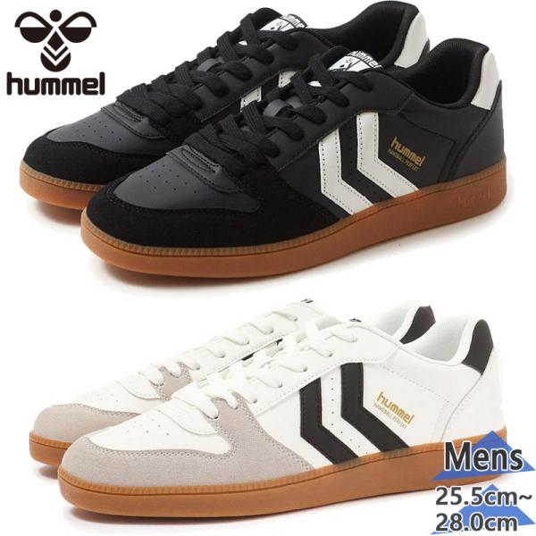 25.5cm 26.5cm 27.0cm 28.0cm 2001(BLACK) 9001(WHITE) スニーカー メンズ 靴 シューズ 男性用 MEN 最安値に挑戦！ hummel
