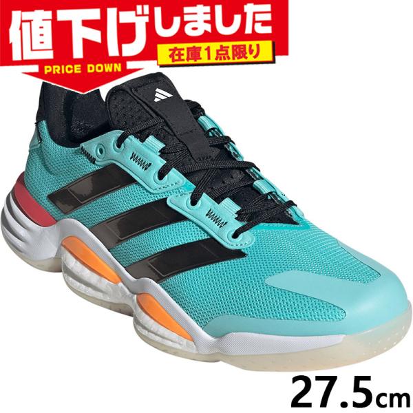 27.5cm Fアクア×Cブラック×SLレッド 競技 男性用 MEN 即納 即日発送 adidas 最安値に挑戦！