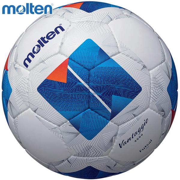4号球 ホワイト×ブルー 競技 キッズ ユース 子供用 最安値に挑戦！ molten