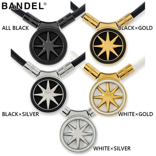 47cm 52cm ALLBLACK BLACK×GOLD BLACK×SILVER WHITE×GOLD WHITE×SILVER アクセサリー 男性用 女性用 ユニセックス 男女兼用 両用 最安値に挑戦！ BANDEL
