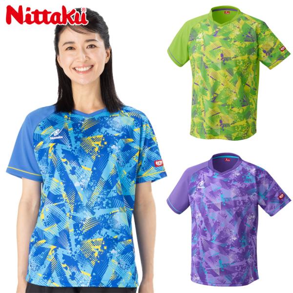 J130 J150 3S SS S M L O XO 2XO 03(ライトブルー) 41(ライトグリーン) 50(パープル) 大きいサイズ 卓球 競技  ウェア アパレル 男性用 女性用 ユニセックス 男女兼用 両用 Nittaku 最安値...