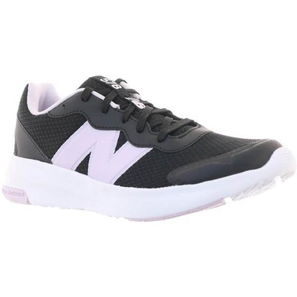 22.5cm 23.0cm 23.5cm 24.0cm 24.5cm 25.0cm 4KU(ブラック×パープル) ジュニア 男の子 女の子 靴 シューズ キッズ ユース 子供用 最安値に挑戦！ New Balance