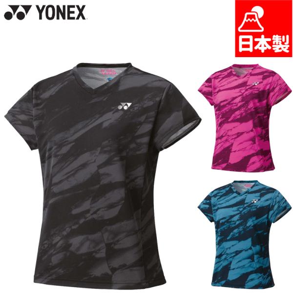 S M L O XO 007(ブラック) 214(チェリーピンク) 590(フェルトブルー) バドミントン ウェア 競技 テニス 女性用 ウィメンズ LADY WOMEN 最安値に挑戦！ YONEX