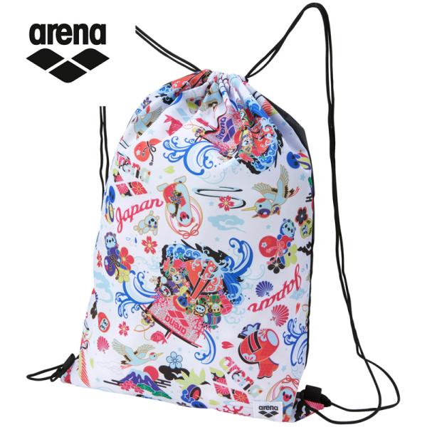 F WHBK(ホワイト) 水泳 アクセサリー 競技  バッグ 鞄 男性用 女性用 ユニセックス 男女兼用 両用 arena 最安値に挑戦！