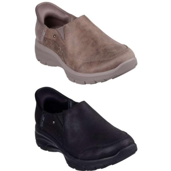 履きやすいスタイルと快適な履き心地が際立つ、Skechers Hands Free Slip-ins(R)（スケッチャーズ ハンズフリー スリップインズ） Relaxed Fit(R)（リラックスドフィット）：イージー ゴーイング - ドラ...