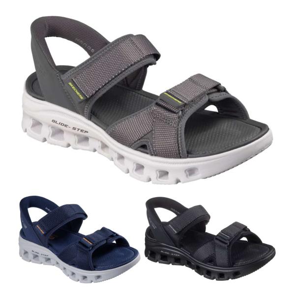 日差しの下でスタイリッシュに履き心地を楽しめるSkechers Hands Free Slip-ins（スケッチャーズ ハンズフリー スリップインズ）：Glide-Step（グライドステップ） - サルボー。Heel Pillow（ヒールピ...