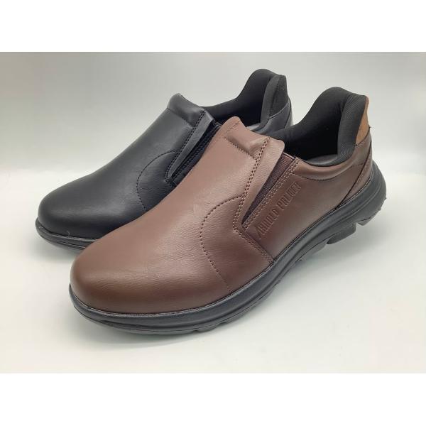 手ぶらですぽんと脱ぎ履き！特許技術を搭載した手を使わずに楽に脱ぎ履き出来るシリーズ、Slide Fit スライドフィットのメンズシューズ。かかとのカップがサポートするから、手を使わずにすぽんと脱ぎ履きできます。シンプルなデザインで、通勤・通...