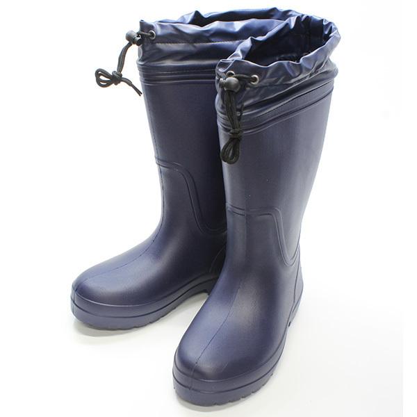 送料無料 軽量フード付ロングブーツ 長靴 かるかるブーツ HM-9048 レインシューズ 反射板付き 一般作業用 長靴 阪神素地  24.5cm-27cmサイズ：S(23.5cm-24cm)、M(24.5cm-25cm)、L(25.5cm-...