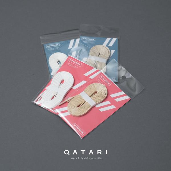 PATRICKの純正シューレース。強度と高級感が魅力のロウ引き使用で、主にPUNCH14やWPモデルに使用されていますが、PAMIRやGSTADとも相性が良さそうです。シューレースを変えるだけで靴は全く違う表情へ生まれ変わり、新たな一面を見...