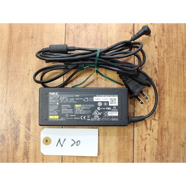 NEC　純正ノートパソコン用ACアダプタ ADP-90YB  PC-VP-WP102（19V-4.74A）です。中古品ですので使用感があります。現状でのお渡しとなります。MODEL:ADP-90YB  PC-VP-WP102 OP-520-...