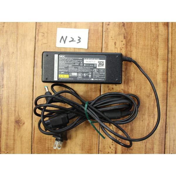 NEC　純正ノートパソコン用ACアダプタ PA-1750-04 ADP68  PC-VP-WP73（19V-3.95A）です。中古品ですので使用感があります。現状でのお渡しとなります。MODEL:PA-1750-04 ADP68  PC-V...