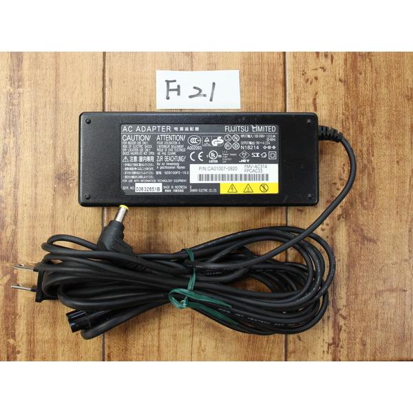 富士通　ノートパソコン用ACアダプタ  FMV-AC314（19V-4.22A）です。中古品ですので使用感があります。現状でのお渡しとなります。MODEL:FMV-AC314INPUT:100-240V〜1.0A 50-60HzOUTPUT...