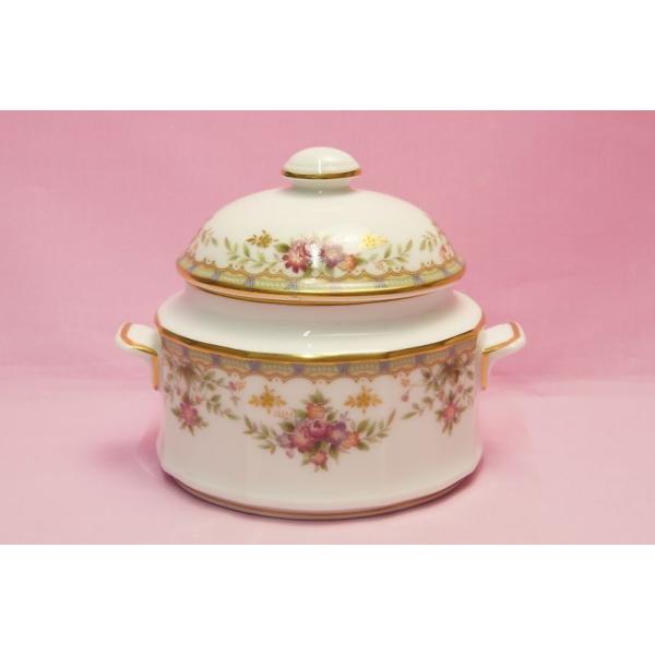 ●商品名:ノリタケ・ダイヤモンドコレクション　#５５３９　ローズパレス　シュガーポット［ noritake diamond collection 5539 ］ノリタケ ●カテゴリ:いっぴん洋食器