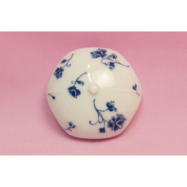 ●商品名:有田焼 排水口カバー・アンブレラ　花散里(はなちるさと)［ 有田焼排水口カバー 傘 umbrella  排水溝 ］有田焼（有田陶芸） ●カテゴリ:便利グッズ [ 便利グッズ アイディアグッズ アイディア商品 キッチン 台所 ］