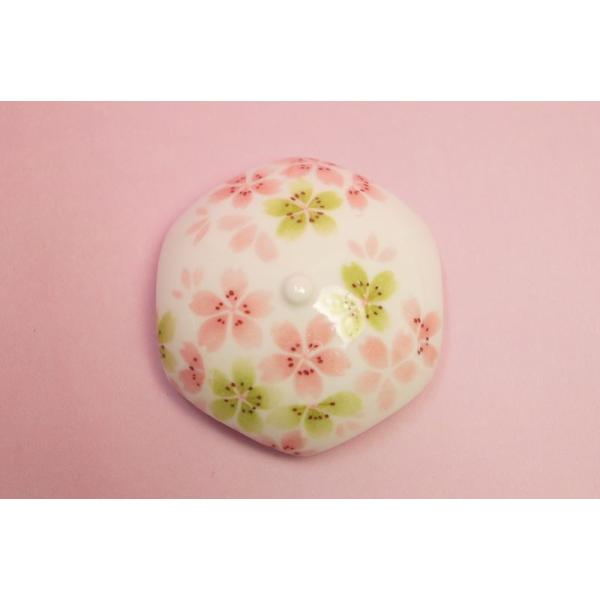 ●商品名:有田焼　排水口カバー・アンブレラ　(万葉桜)［ 有田焼排水口カバー 傘 umbrella  排水溝 ］有田焼(有田陶芸) ●カテゴリ:便利グッズ [ 便利グッズ アイディアグッズ アイディア商品 キッチン 台所 ］