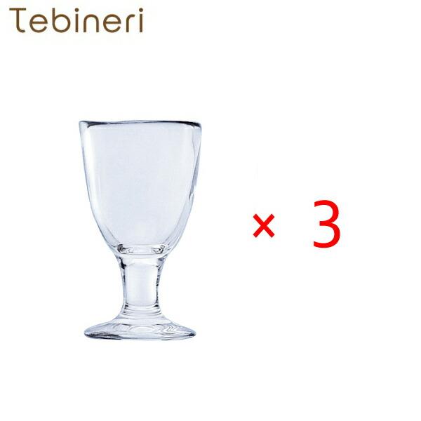 ●商品仕様●◆サイズ：口径7.5×高さ12.5cm◆容量：165ml◆素材：ソーダガラス◆原産国：日本■てびねり台付グラスの特徴・グラスに厚みがあり、ステム部分が太く武骨な感じのグラス。お酒・ワイン・ソフトドリンク、どれでも使えます。野菜ス...