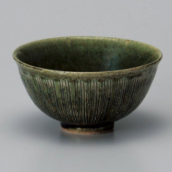商品コード：20-41750-100サイズ（約）：11.2×5.6cm重量（約）：151g素材：土物手造り【サイズ別/約11cm,飯碗小サイズ,小さめ,和食器,茶碗,飯碗,ご飯茶碗,グリーン,グリーン系 丼・碗 13cm未満,旅館,料亭,食...