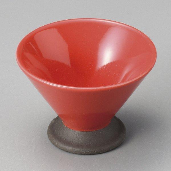 商品コード：20-12841-440サイズ（約）：8.6×6cm重量（約）：122g素材：陶磁器【サイズ別/約9cm,和食器,高台皿,鉢,豆鉢,レッド】【旧品番：19-12413-449】