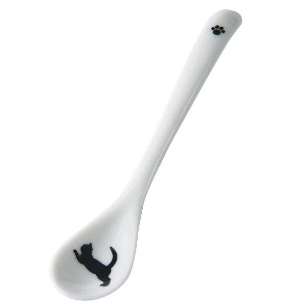 商品コード：KN-SP-07Bサイズ（約）：12.7×2.2cm産地：日本製　美濃焼素材：陶磁器【サイズ別/約13cm,和食器,箸,カトラリー,スプーン,ホワイト】