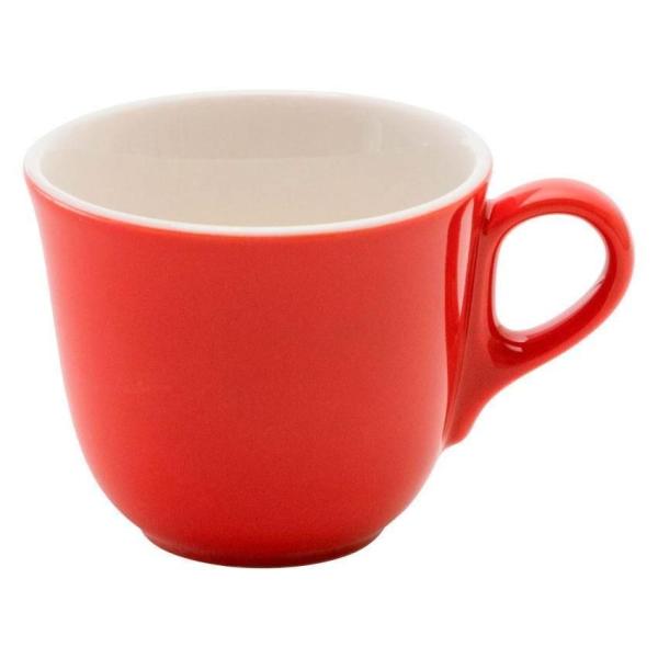 商品コード：54-17040052サイズ（約）：10.9×8.2×7cm容量（約）：185cc産地：日本製素材：陶磁器レンジ対応　食洗機対応　オーブン不可【サイズ別/約11cm,洋食器,コーヒーカップ,ティーカップ,ソーサー,ポット,赤系】