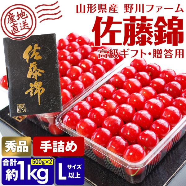 6月のわずか2・3週間しか収穫できない初夏の旬の特別な味です。赤い果実は甘さが濃く、大粒になるほど、果肉が厚く果汁たっぷりです。プリプリのさくらんぼが口の中ではじける食感は格別で、甘さの中に程よい酸味が加わったジューシーさはさくらんぼの最高...