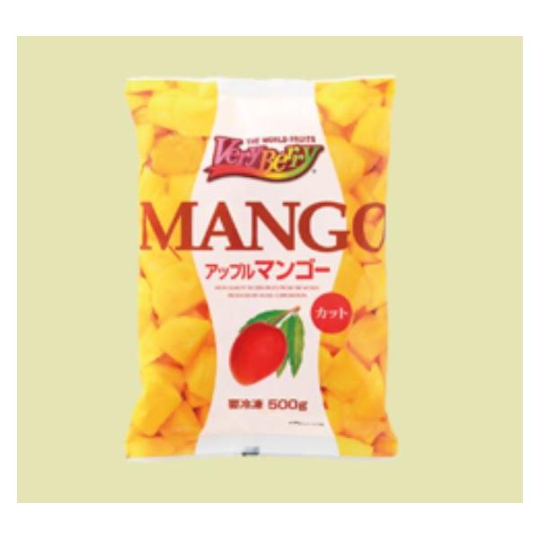 皮がリンゴのように赤くなるアップルマンゴーケント種を使用しておりますアップルマンゴー特有の濃厚な甘さと香りをお楽しみ頂けますサイズ：20ミリダイス種類：ケント種１袋に70-80切(目安)解凍方法：自然解凍主原料原産地：ペルー生産国：日本販売...