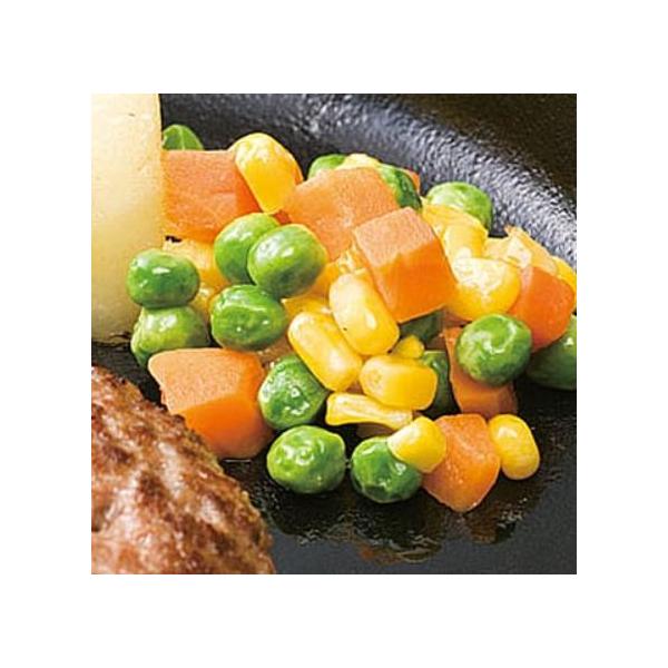 品質の良い人参とグリーンピース、とうもろこしをミックスしました。野菜の旨みをご賞味ください。原産国：アメリカ複数箱ご注文の場合は別注文でお願いいたします