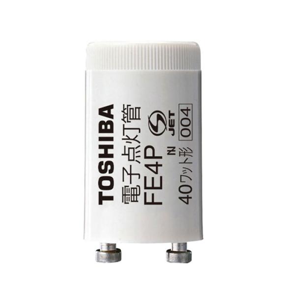 【仕様】●メーカー：東芝●型番：FE4PB●JANコード：4974550428620●寸法：直径21.3mm×全長38.8mm●質量：8g●口金：P21●定格入力電圧：200V●平均点灯所要時間：0.6秒●作動回数：60000回以上【適合蛍...