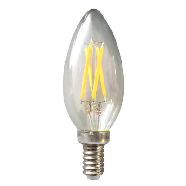 【特長】●調光器対応(調光器なしでも使用可能)●定格寿命は30000時間の長寿命。【仕様】●メーカー：STE/エス・ティー・イー●型番：LDC4LE12C27SD●JANコード：4942792514470●種別：シャンデリア電球タイプ●光色...