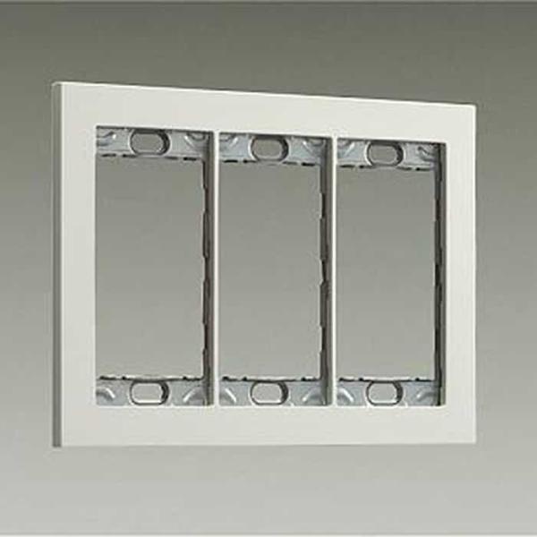 【仕様】●メーカー：大光電機/ダイコー/DAIKO●型番：DP40406●JANコード：4955620684689●3連用プレート