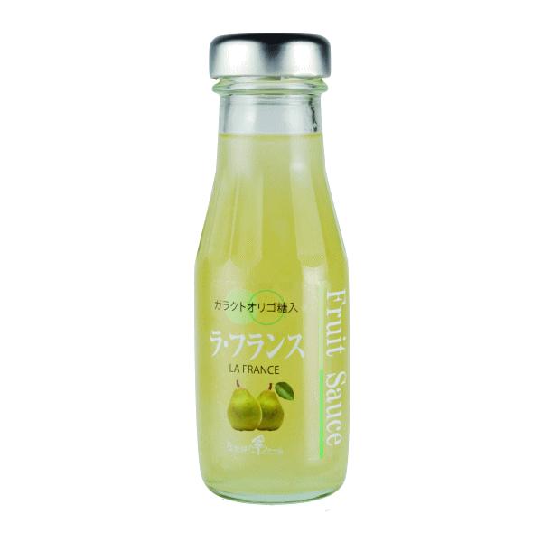 (株) たかはたファーム「フルーツソース ラ・フランス 」220g山形県産ラ・フランスの果肉と果汁を使い、高貴な香りと爽やかな甘さを大切に仕上げました。素材の持ち味を大切に、おなかに嬉しいガラクトオリゴ糖とすっきしたグラニュー糖で仕上げた、...