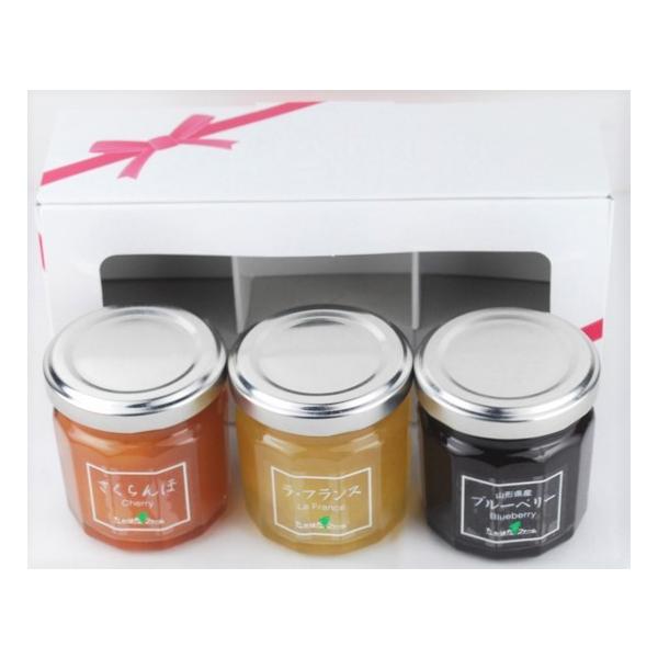 【ミニジャム】山形県産のフルーツや国産の素材にこだわったミニジャムシリーズです。【さくらんぼ】丁寧に種を取ったさくらんぼの果肉やピューレを使用し、上品な甘さとほど良い酸味が調和したジャムに仕上げました。【ラ・フランス】山形県産の「ラ・フラン...