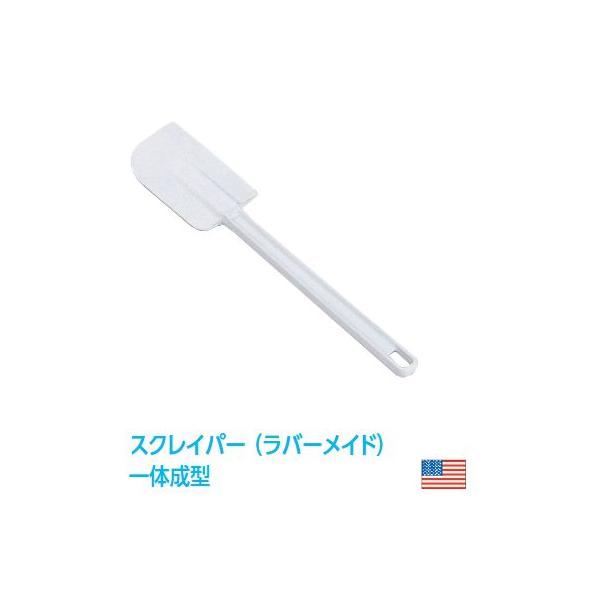 スクレイパー（ラバーメイト）一体成型（1906 L）【ヘラ部】幅70×115【全  長】419ｍｍ【耐熱温度】80℃■ヘラ部に継ぎ目がなく、衛生的です