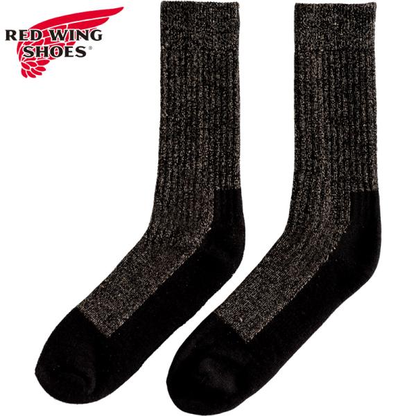 M(約24.0-27.0cm) L(約27.0-30.0cm) BLACK ソックス 靴下 男性用 MEN 最安値に挑戦！ RED WING