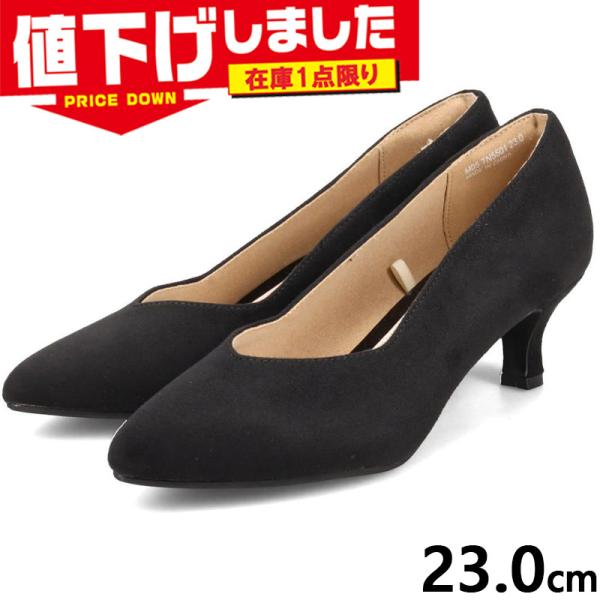 23.0cm BLA-S(ブラックシルキー) パンプス レディース 靴 シューズ オフィス 仕事 女性用 ウィメンズ LADY WOMEN 最安値に挑戦！ tehen
