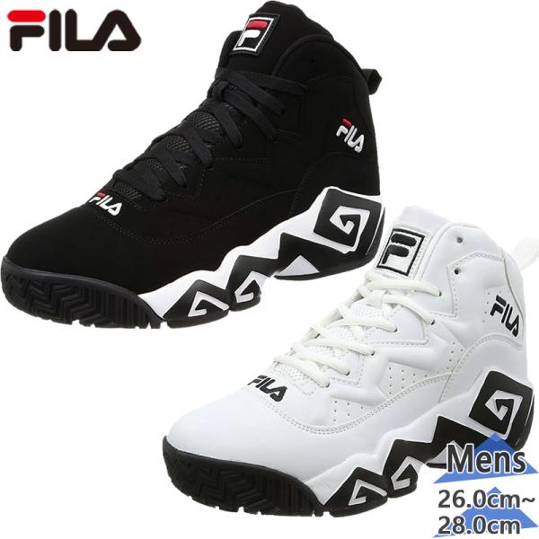 26.0cm 26.5cm 27.0cm 27.5cm 28.0cm BLACK WHITE スニーカー メンズ 靴 シューズ 男性用 MEN 最安値に挑戦！ FILA