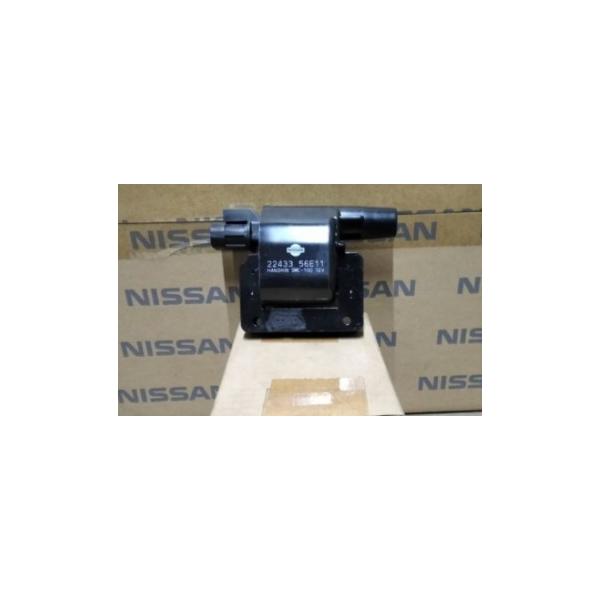 日産純正新品　セドリックの純正イグニッションコイル22433-56E11こちらの商品は廃版品の為,在庫限りになります。エンジン不調やリフレッシュに在庫があるうちに交換はいかがですか？適合車種 セドリック適合型式 PY31,PAY31,Y31...