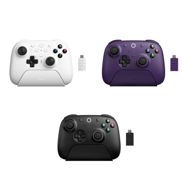 8BitDo ワイヤレス PCコントローラー Windows 10/11 Android TMRスティック搭載パフォーマンスと高精度な操作1. 自社開発 8Speed 無線技術無線1000Hzの超低遅延で、操作が即座に追従します。8mの距離...