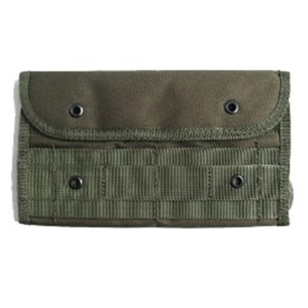 商品名：ウォーレット 財布 約20cm×11cm オリーブ モール対応 防水布仕様 カード入×12 札入れ×1 ジッパー付小銭入×1 ウォレット (ジャンル・特徴) ウォレット ミリタリーウェア ミリタリーグッズ ミリタリー用品 ミリタリー...