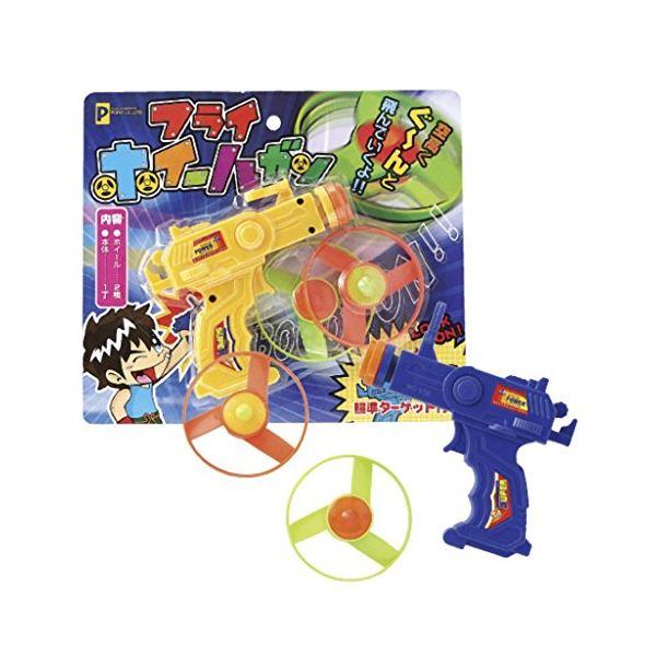 商品名：フライホイールガン 2色 カラーアソート/指定不可 (12個セット) 7340 (ジャンル・特徴) 青・黄 爆買