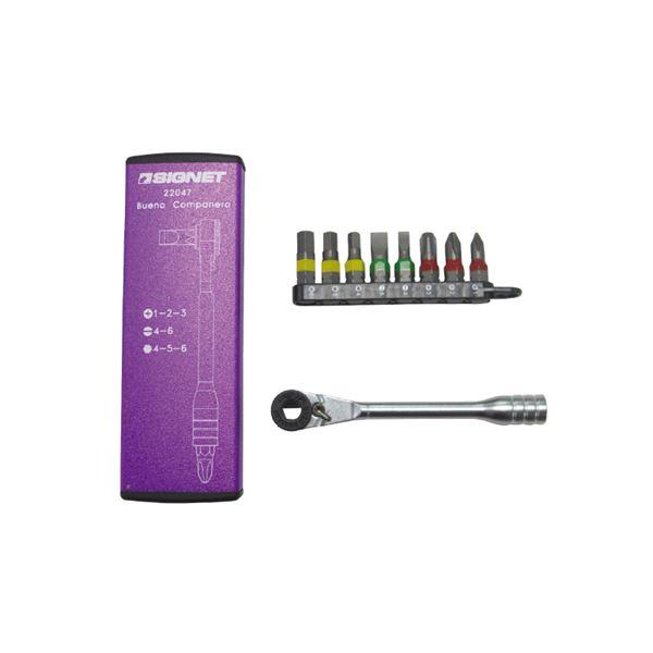 商品名：SIGNET シグネット 22047 ミニラチェセット パープル 工具 ツール DIY 作業工具 道具 ミニラチェット セット (ジャンル・特徴) signet しぐねっと ラチェット らちぇっと 工具 ツール DIY 作業工具 道...