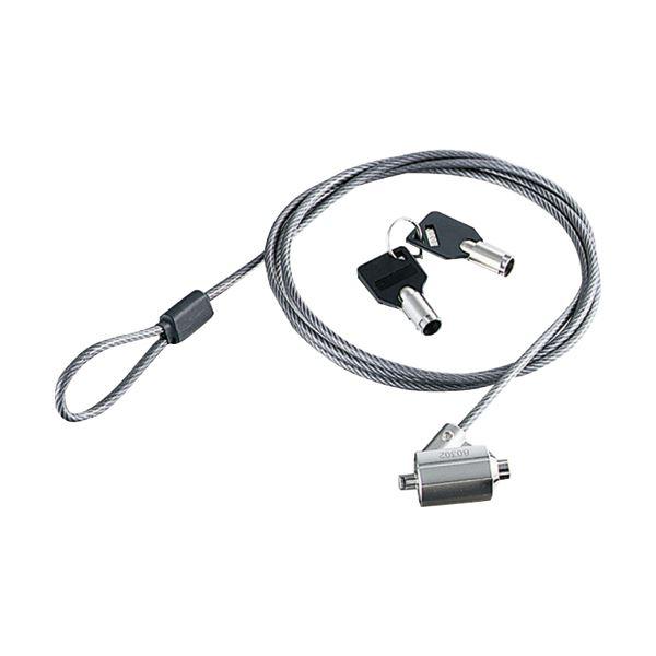 商品名：エレコムシリンダ式セキュリティーワイヤー マスターキータイプ TESL7CM10 1パック(10本) (ジャンル・特徴) セキュリティスロットにセットし、パソコンや液晶モニタなどを盗難から守ります。 ( TESL7CM10 )