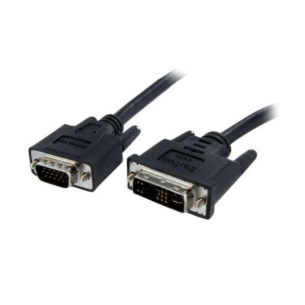商品名：（まとめ）StarTech.com DVI-VGA変換ディスプレイモニターケーブル 2m DVI A-D Sub15ピン オス/オス ブラック DVIVGAMM2M 1本 (×3セット) (ジャンル・特徴) DVIアナログビデオカー...