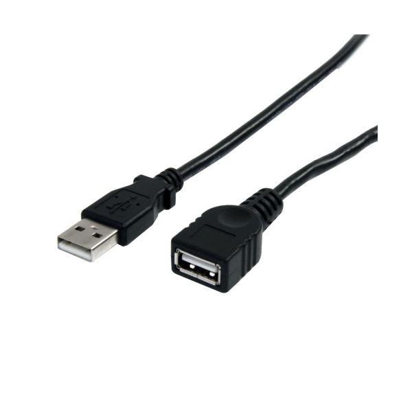 商品名：（まとめ）StarTech.com USB2.0延長ケーブル 3m Type A-Type A オス/メス ブラック USBEXTAA10BK 1本 (×3セット) (ジャンル・特徴) USB対応デバイスの接続距離を延長 ( USB...