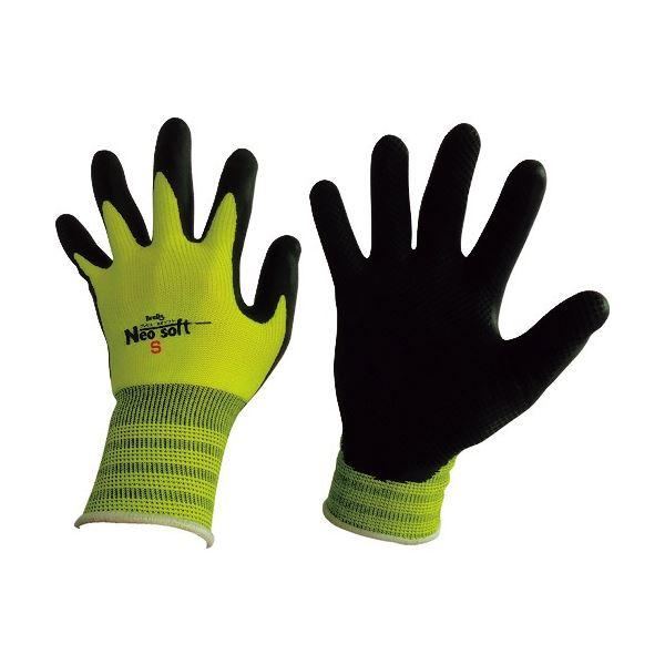 商品名：(まとめ) 富士手袋工業 ブレリスネオソフト S ブラック 9500-S-BK 1双 (×5セット) (ジャンル・特徴) 特殊製法によるやわらかさを実現 長時間の作業でも疲れにくい ( 9500-S-BK )