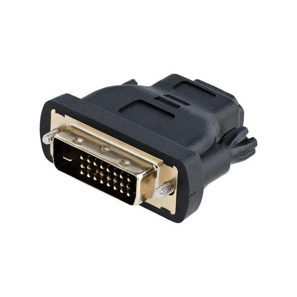 商品名：StarTech.com HDMI-DVI D変換アダプタ メス／オス ブラック HDMIDVIFM 1個