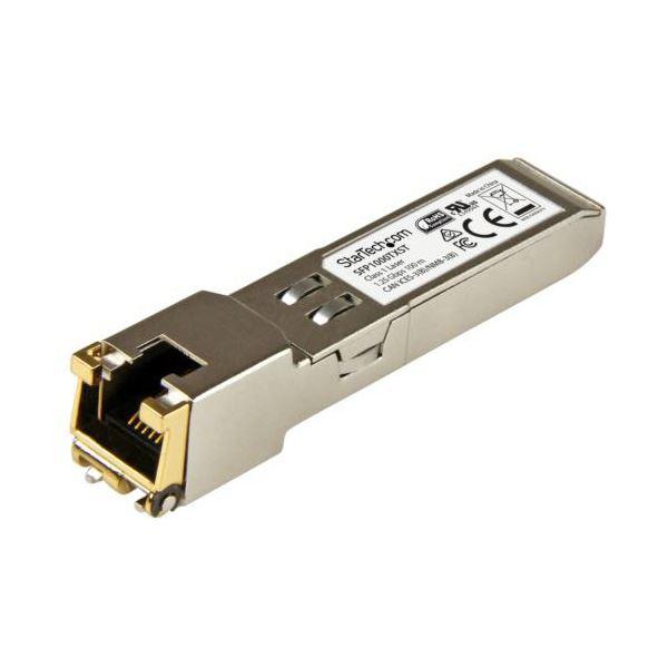 商品名：StarTech.com SFPモジュール／MSA対応アンコード／1000BASE-TX準拠 SFP1000TXST 1台
