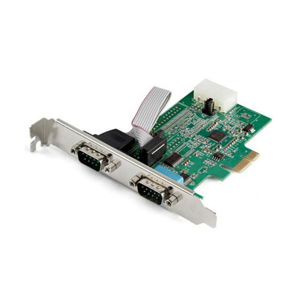 商品名：StarTech.com PCI Express シリアルアダプターカード 2ポート PEX2S953 1個