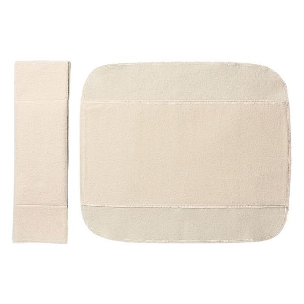 無漂白・無化学処理の綿100％ネル生地を使用した、洗いやすく乾きやすいプレーンタイプ。両面をしっかり起毛してあるので、ふんわりとした仕上がりになっています。通気性があり肌触りもいいので、かゆみ、かぶれなどの悩みが解消されます。ネル生地の温も...