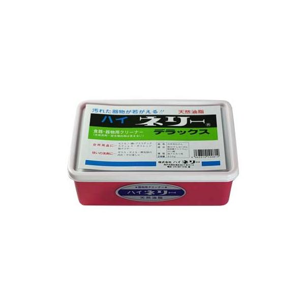 ハイネリーは練り状の石けんクレンザーです。石けんを練り状に加工して、汚れと混ざりやすくし汚れを包んで洗い流すという「包含洗浄法」を採用しています。頑固なお鍋の焦げ付き・ステンレスのシンク・ガスレンジの油汚れ・食器の茶シブ、自転車のサビなど、...